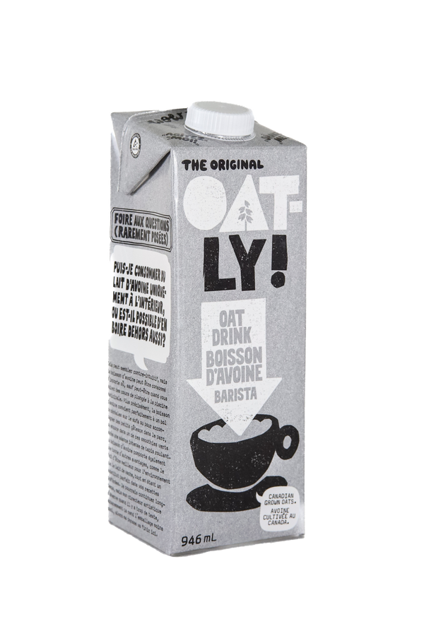 Oatly - Barista Oat M*lk (946ml/carton) – Hammer & Chip Coffee